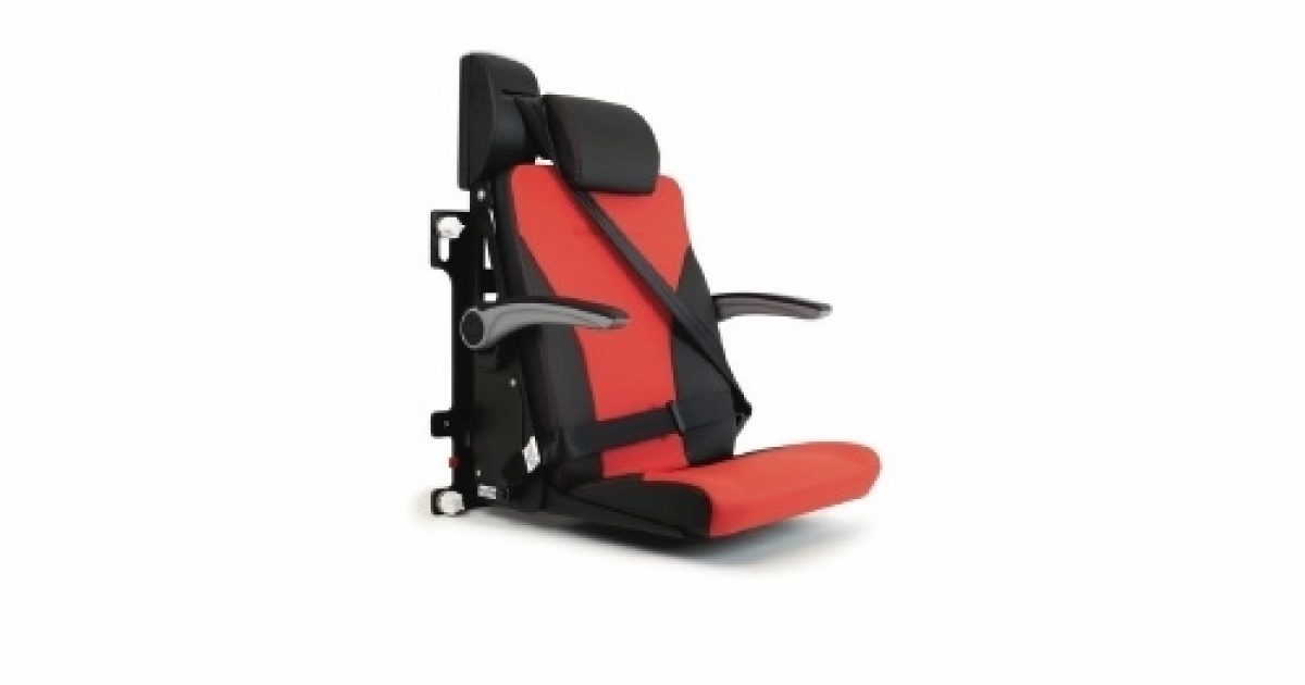 iN∫TRAXX Safeseat Wall Mnt Incl Single Lap seat belt | Ferno Norden
