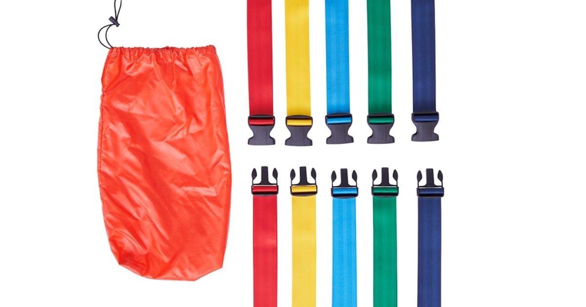 Color-coded straps Set of 5 with carabiner | Ferno Norden