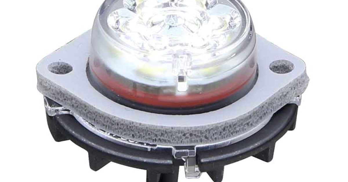 Directional Lighthead, Includes Side Emitting Shield, Amber | Ferno…