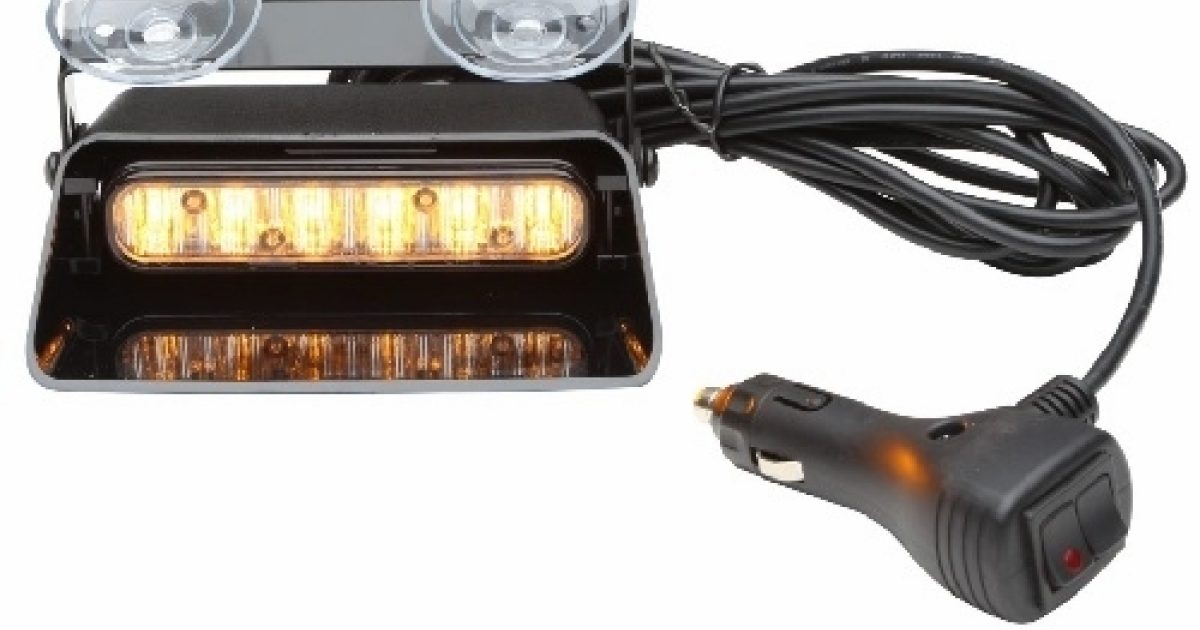 Warning Light, Whelen Spitfire ION Super-LED, 12V, Amber, SAE | Ferno…
