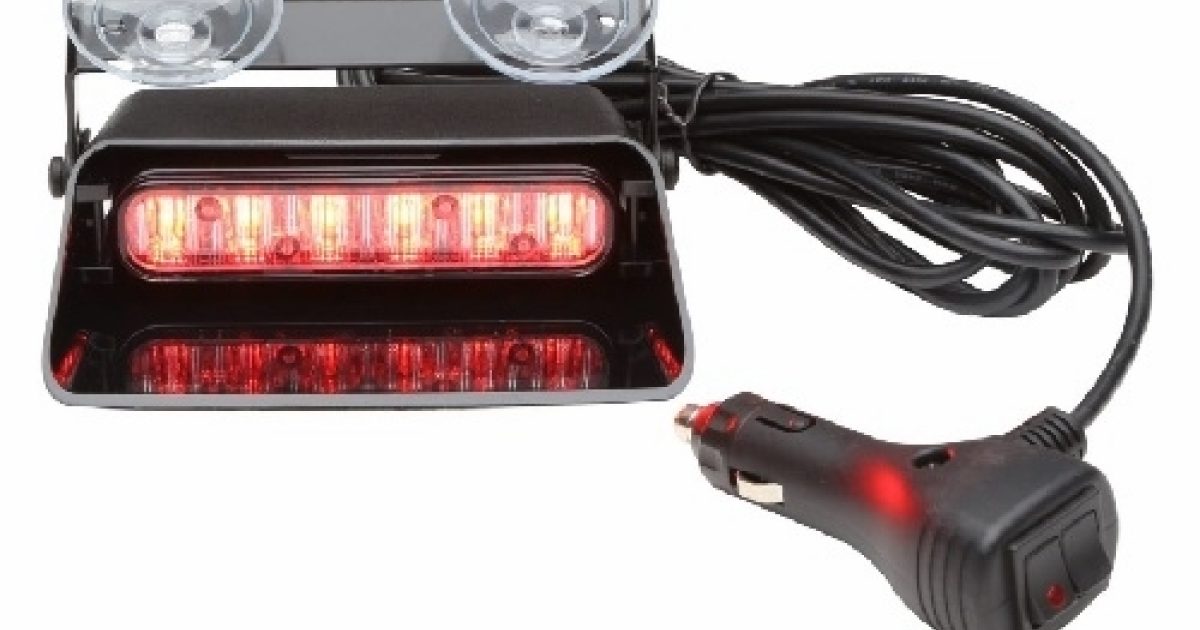 Whelen® Spitfire™ ION™ Super-LED®, Red/Clear, 12V, SAE | Ferno Norden