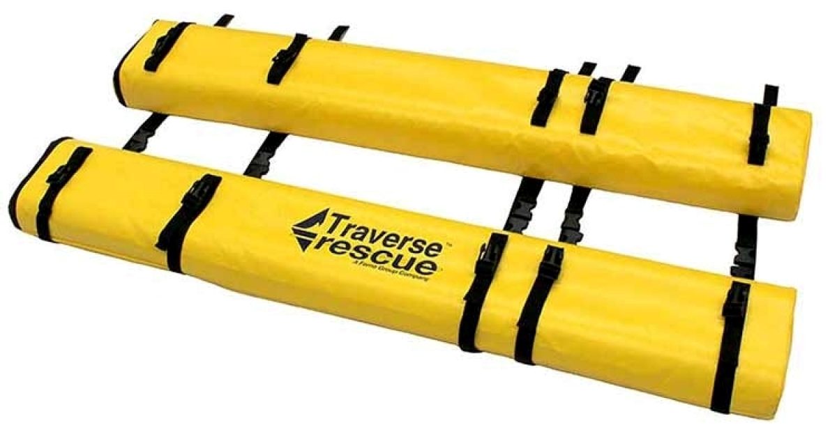 Traverse Flotation Collar Double Foam Log, Yellow | Ferno Norden