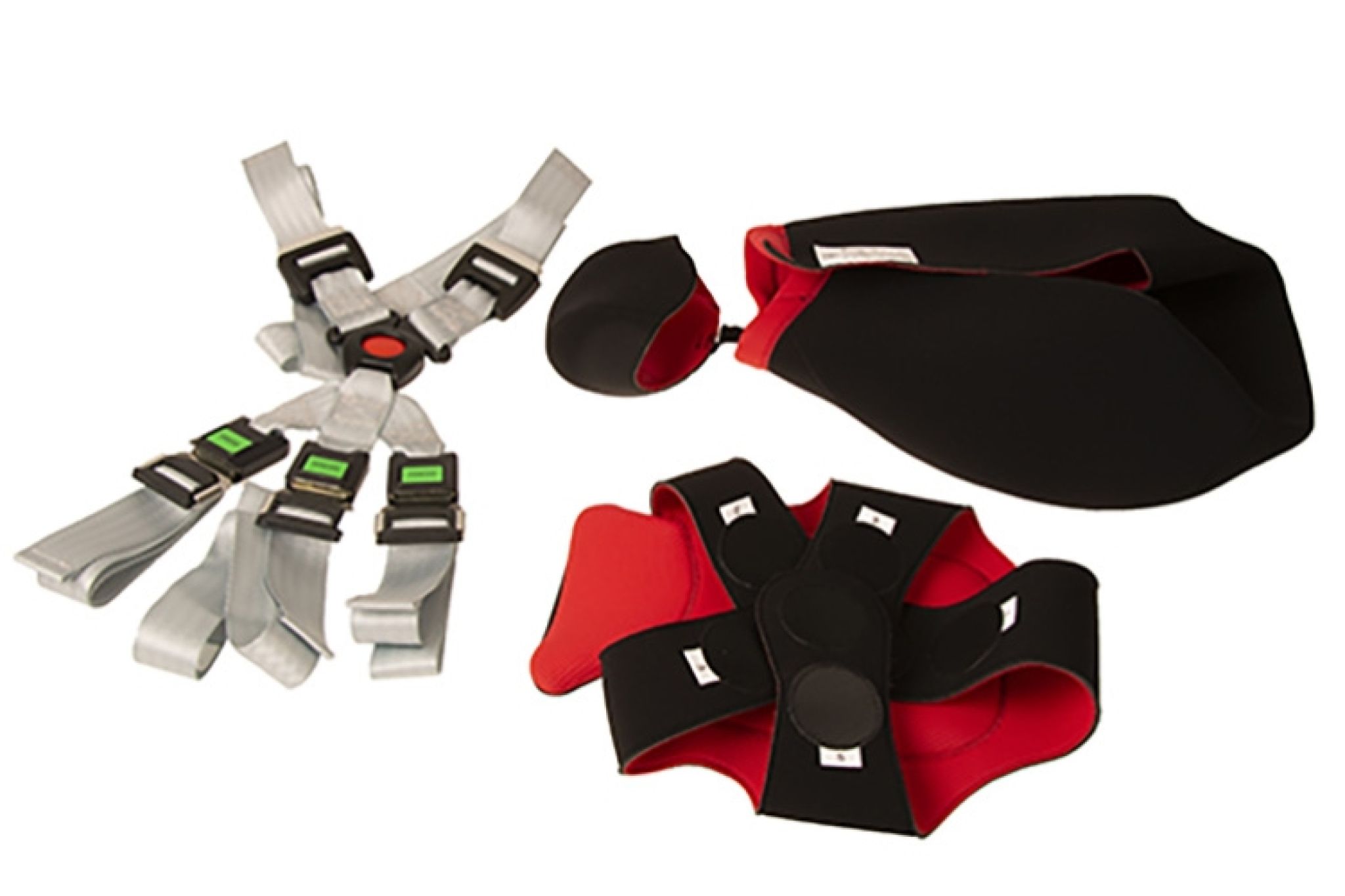 Belt, safety belt Kangoofix complete set black | Ferno Norden