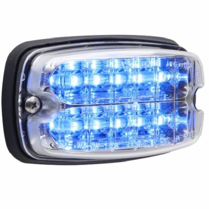 Whelen® M4 Series Warning, Blue/Clear, 24V | Ferno Norden