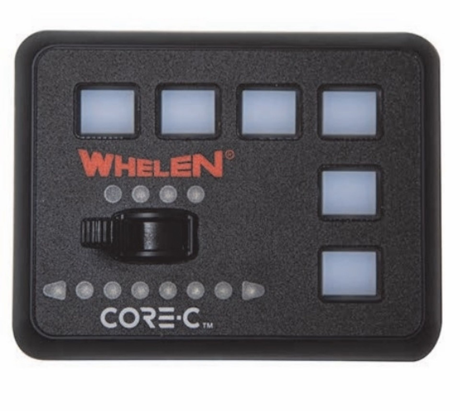 Whelen CenCom Core-C, kontrollpanel, sort | Ferno Norden
