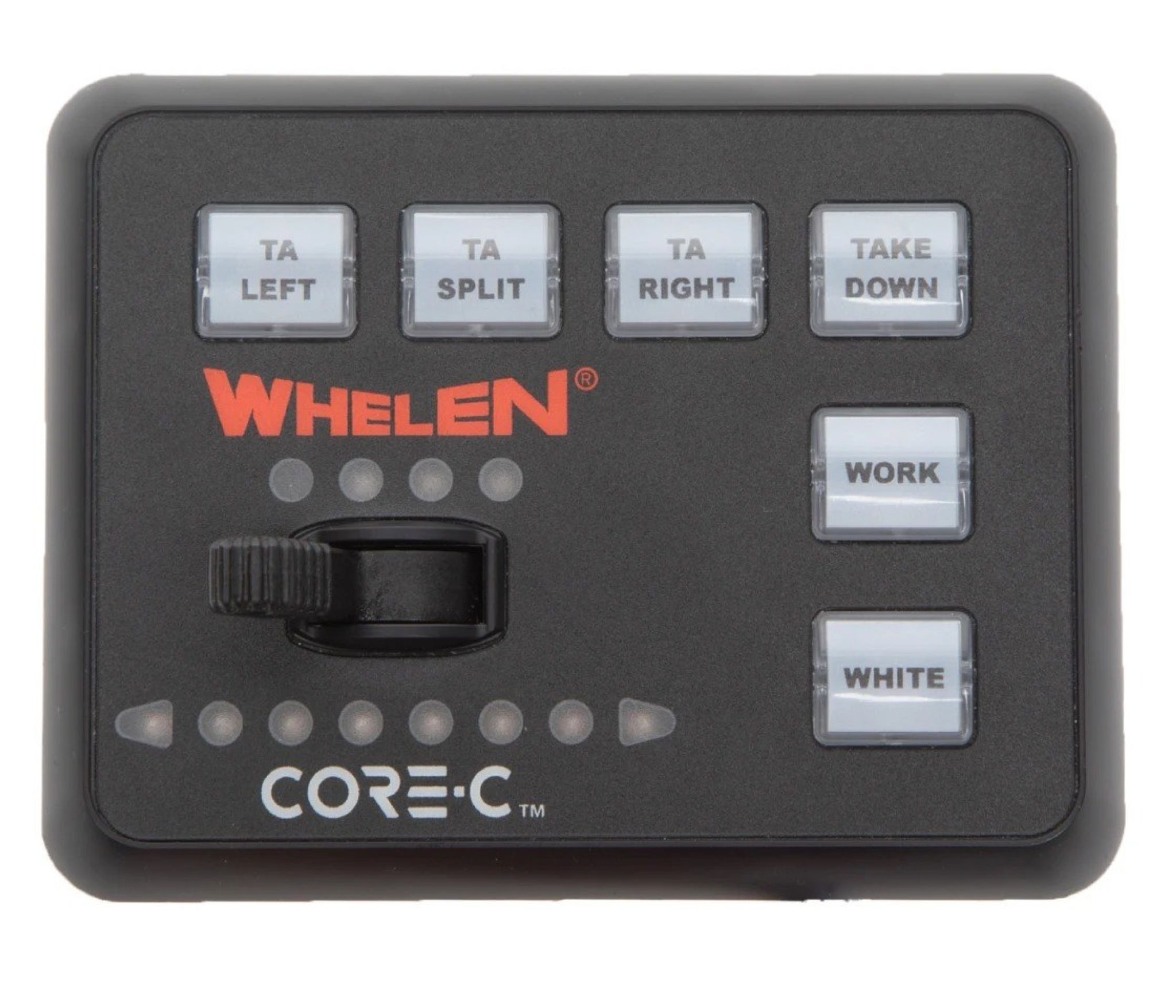 Whelen CenCom Core-C, kontrollpanel, sort | Ferno Norden
