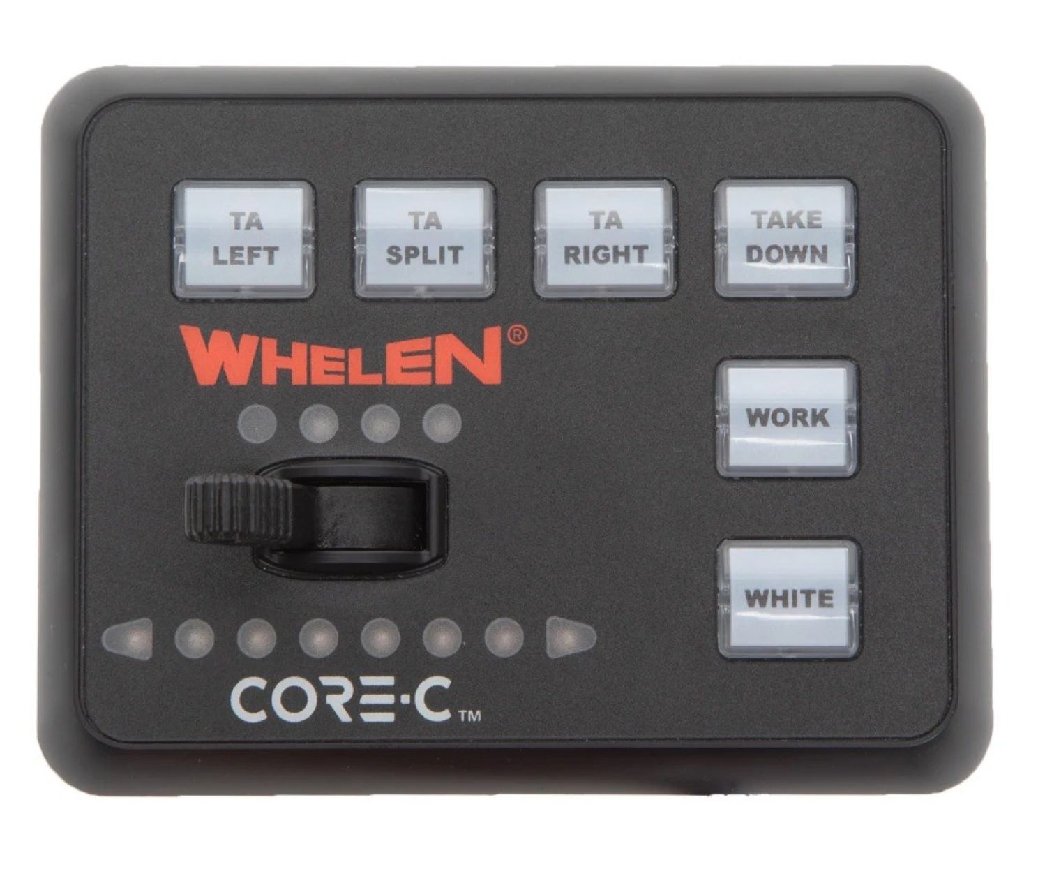 Whelen CenCom Core-C, kontrollpanel, sort | Ferno Norden